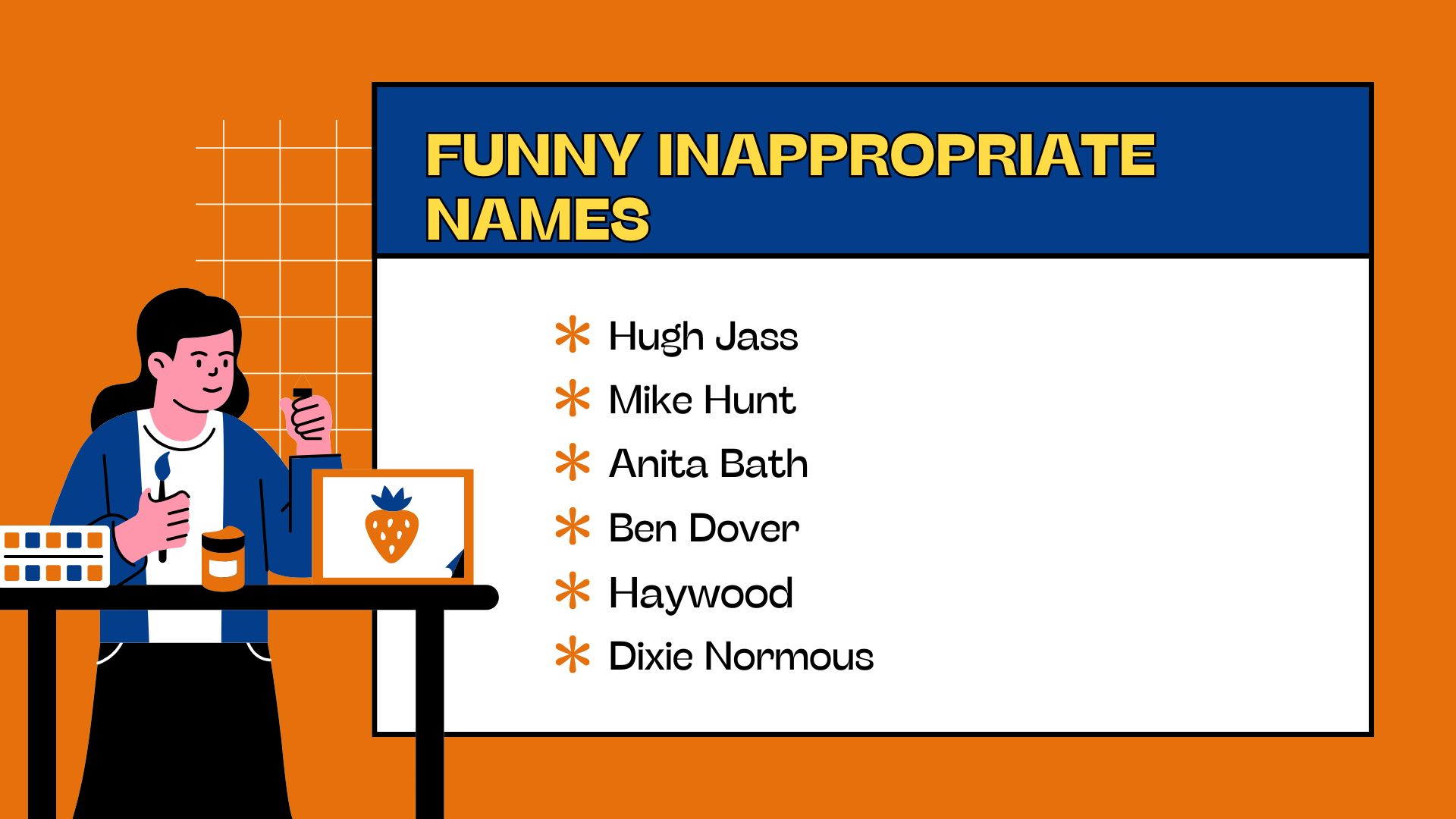 Funny Inappropriate Names That Will Make You Laugh - Topnews